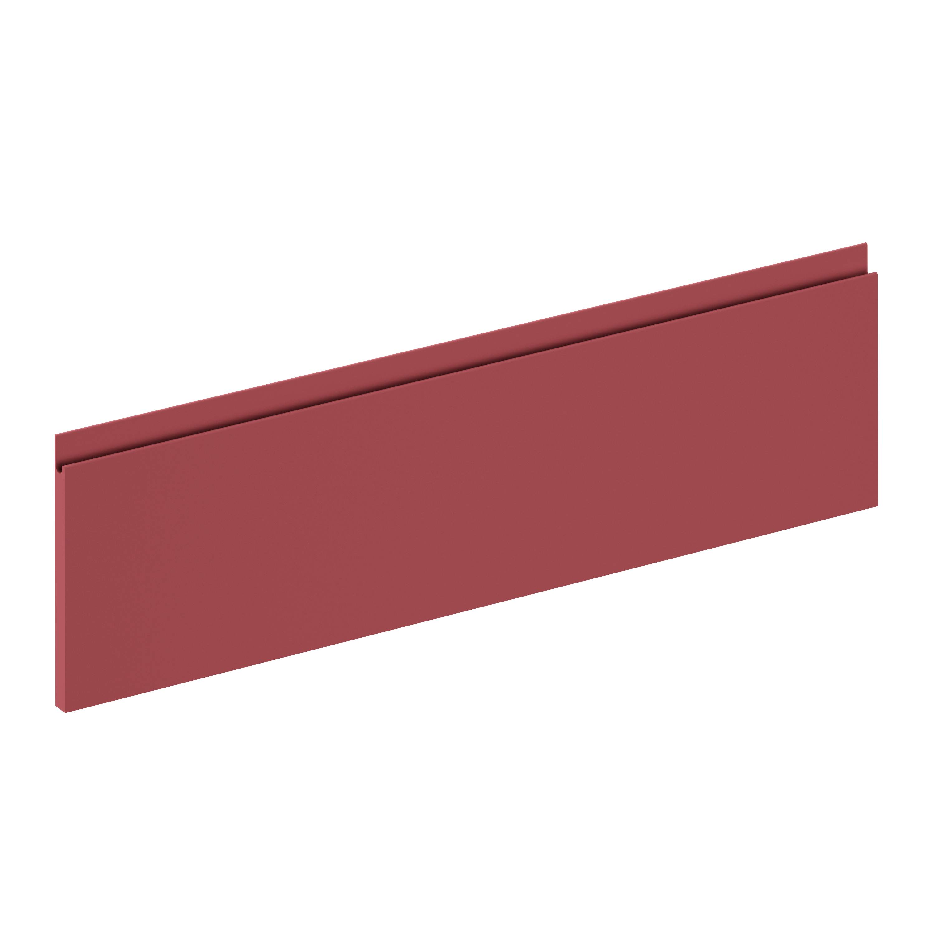 Façade de tiroir de cuisine Osaka rose cabaret mat, DELINIA ID H.25.3 x ...