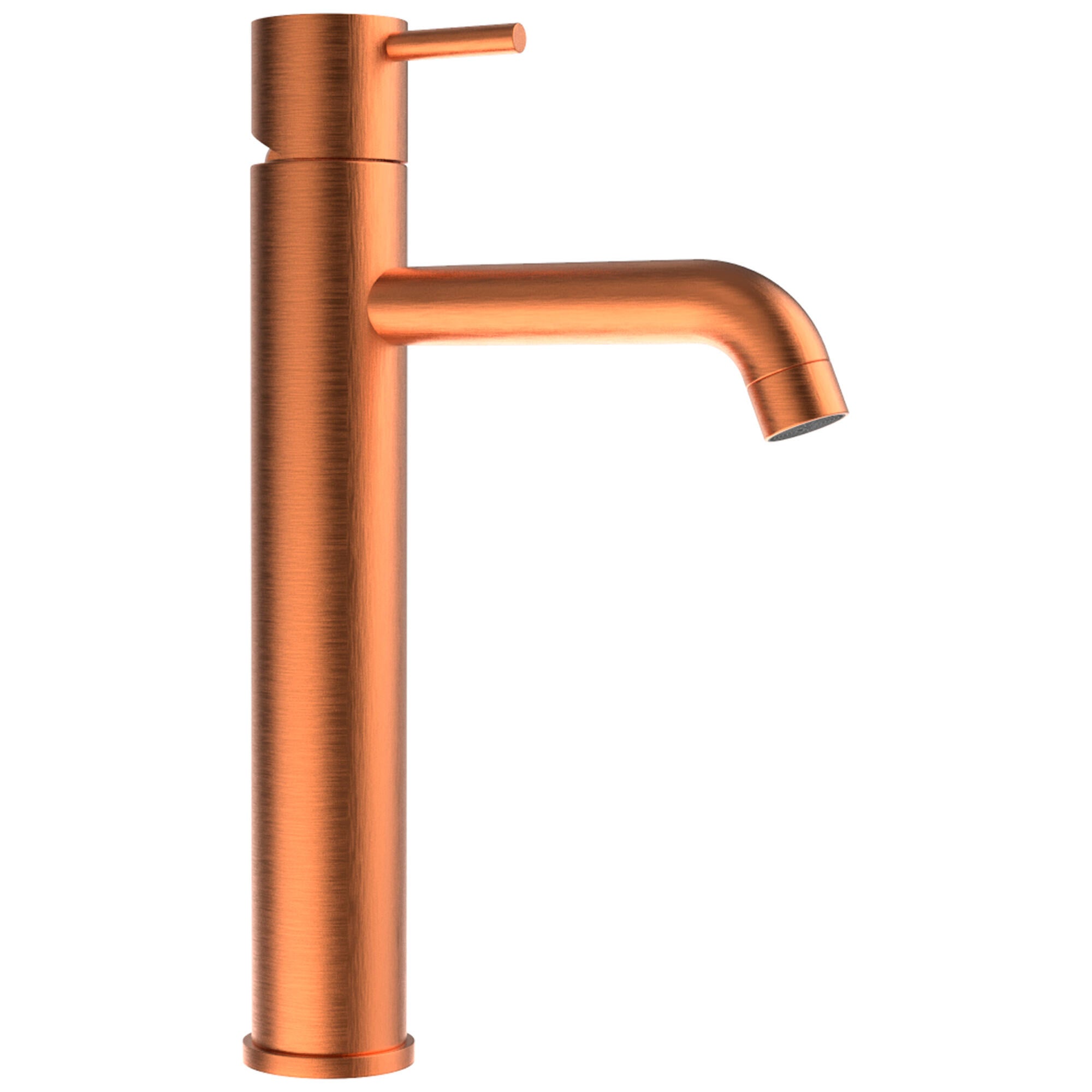 Mitigeur de lavabo cuivre mat, MARTI 1921 Mrt4 haut | Leroy Merlin