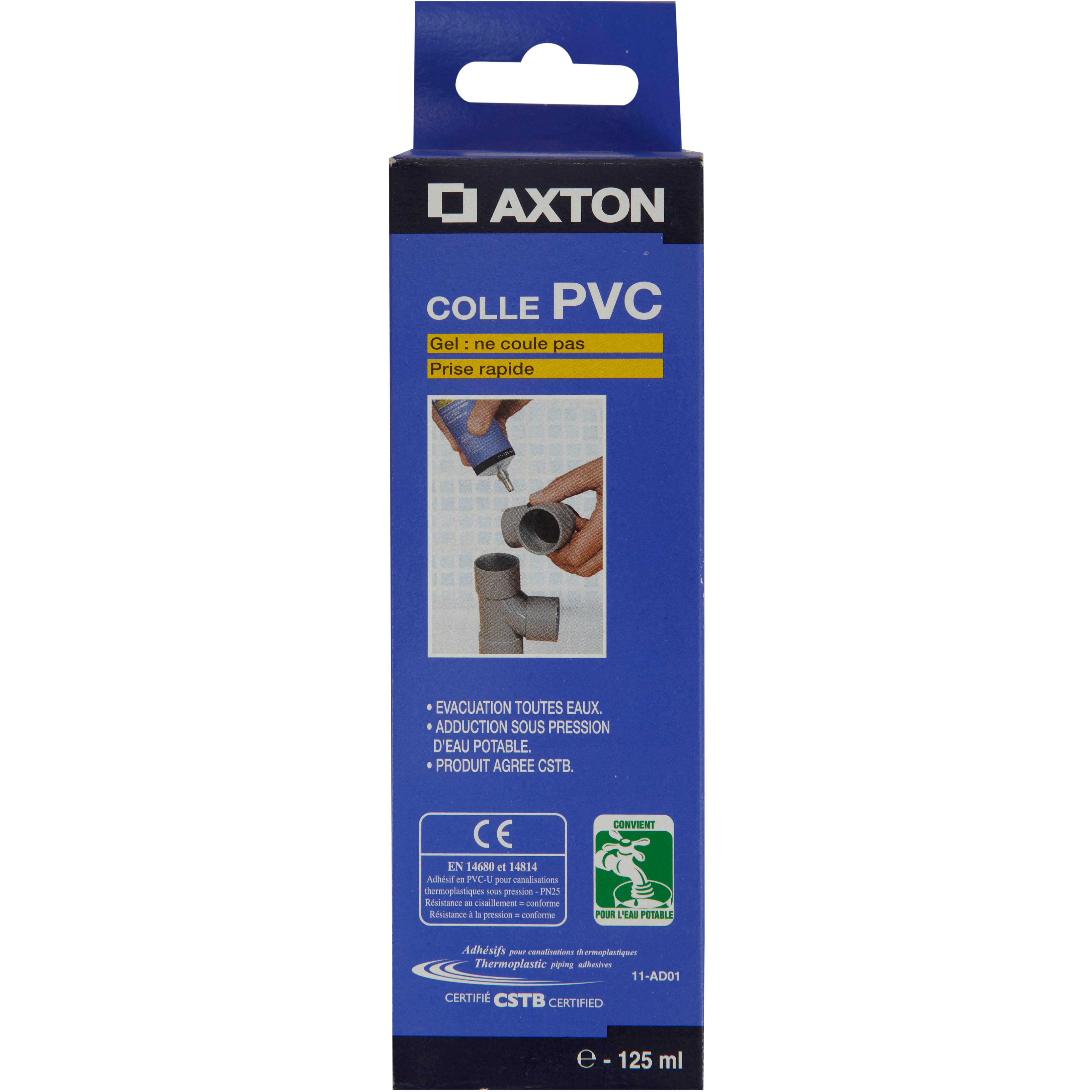 Colle en tube PVC,125 ml | Leroy Merlin