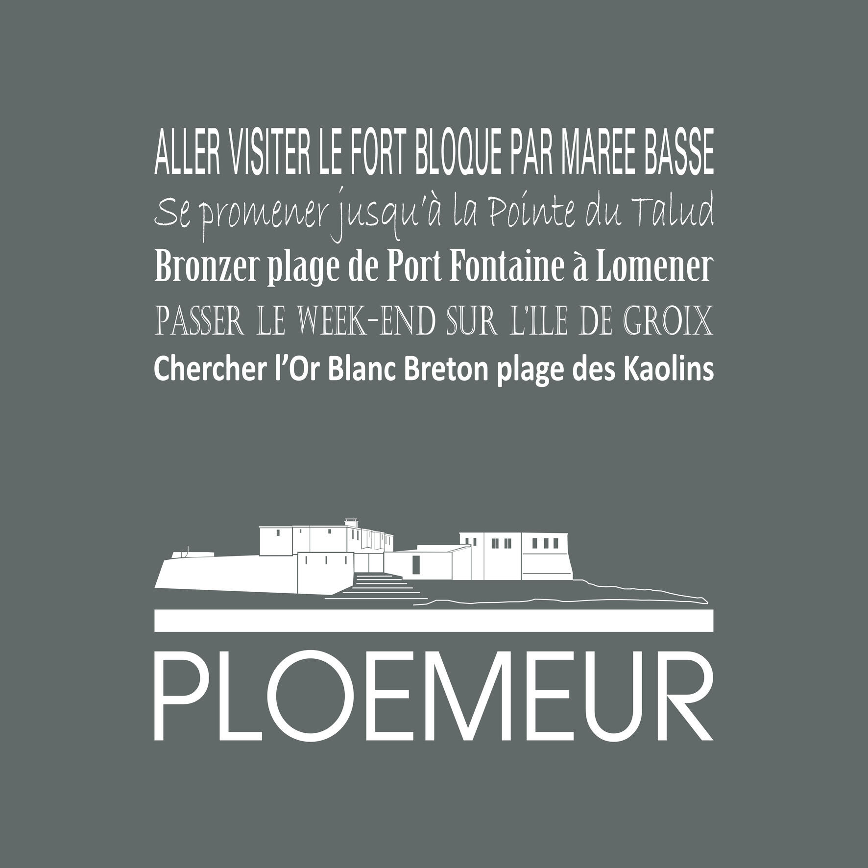 Toile imprimée PLOEMEUR, gris ARTIS l.30 x H.30 cm | Leroy Merlin