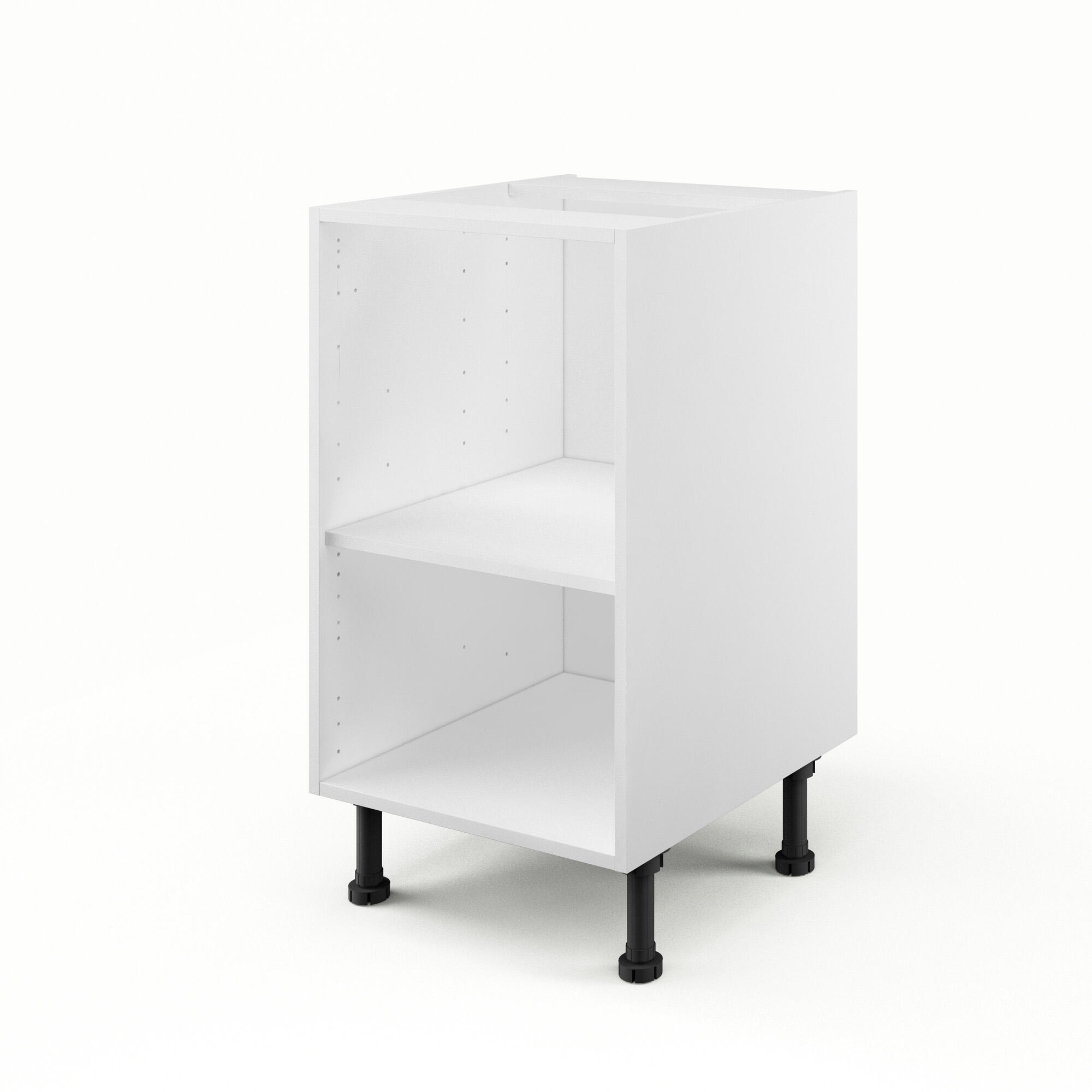 Caisson de cuisine bas B45 DELINIA blanc l.45 x H.85 x P.56 cm | Leroy ...