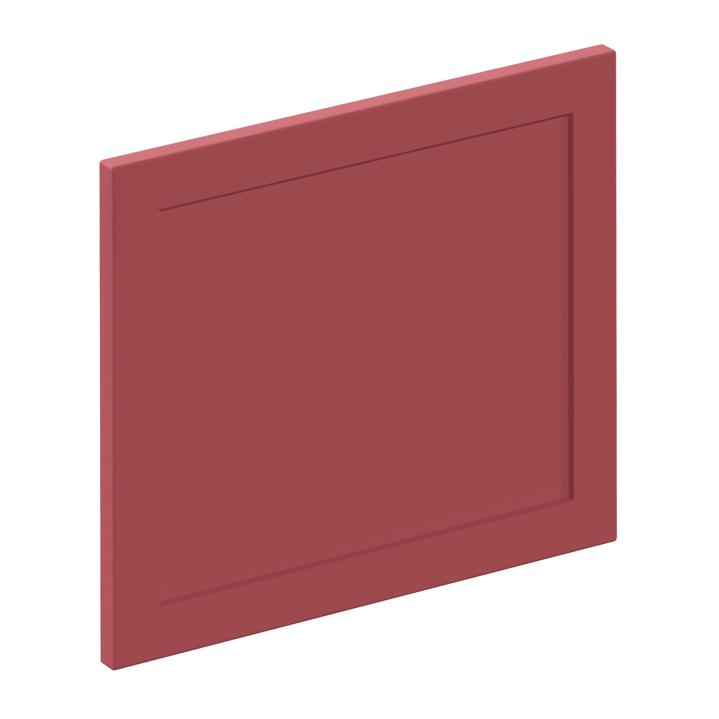 Façade de tiroir de cuisine Newport rose cabaret mat, DELINIA ID H.38.1 ...