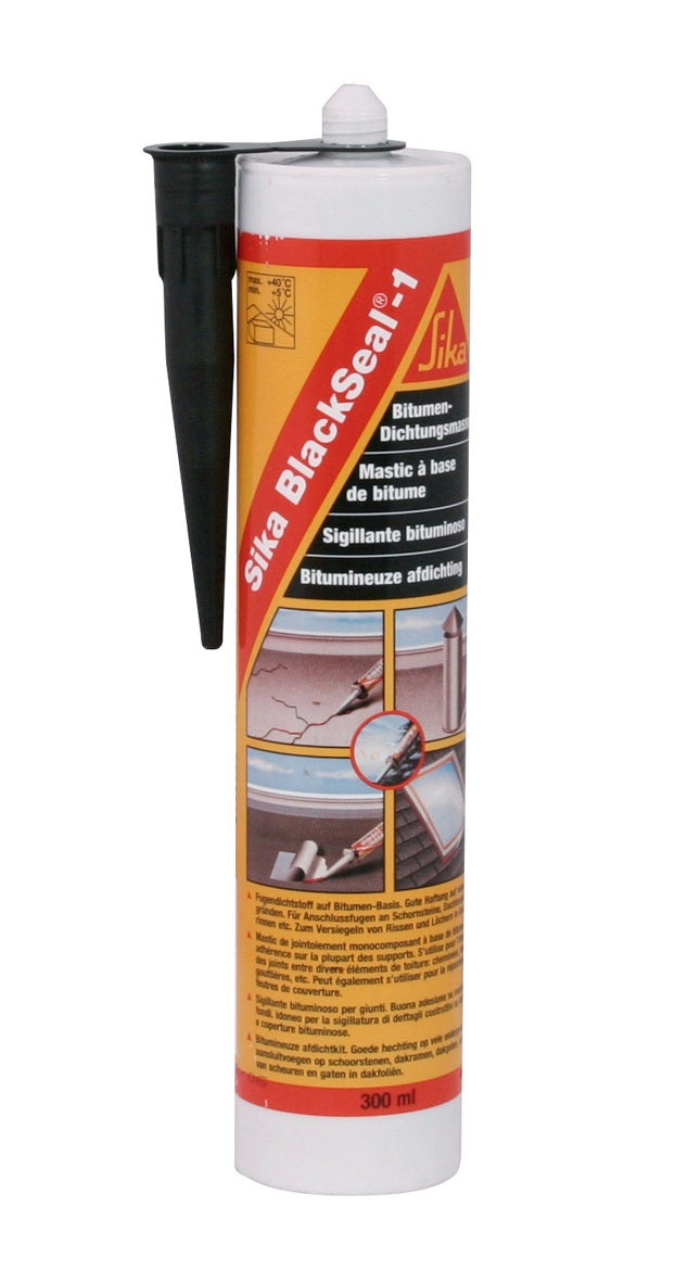Mastic SIKA Blackseal 300 ml noir | Leroy Merlin