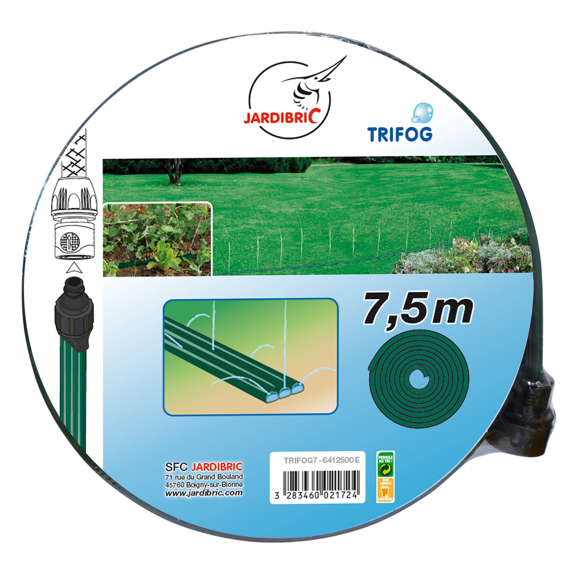 Tuyau poreux JARDIBRIC Trifog | Leroy Merlin