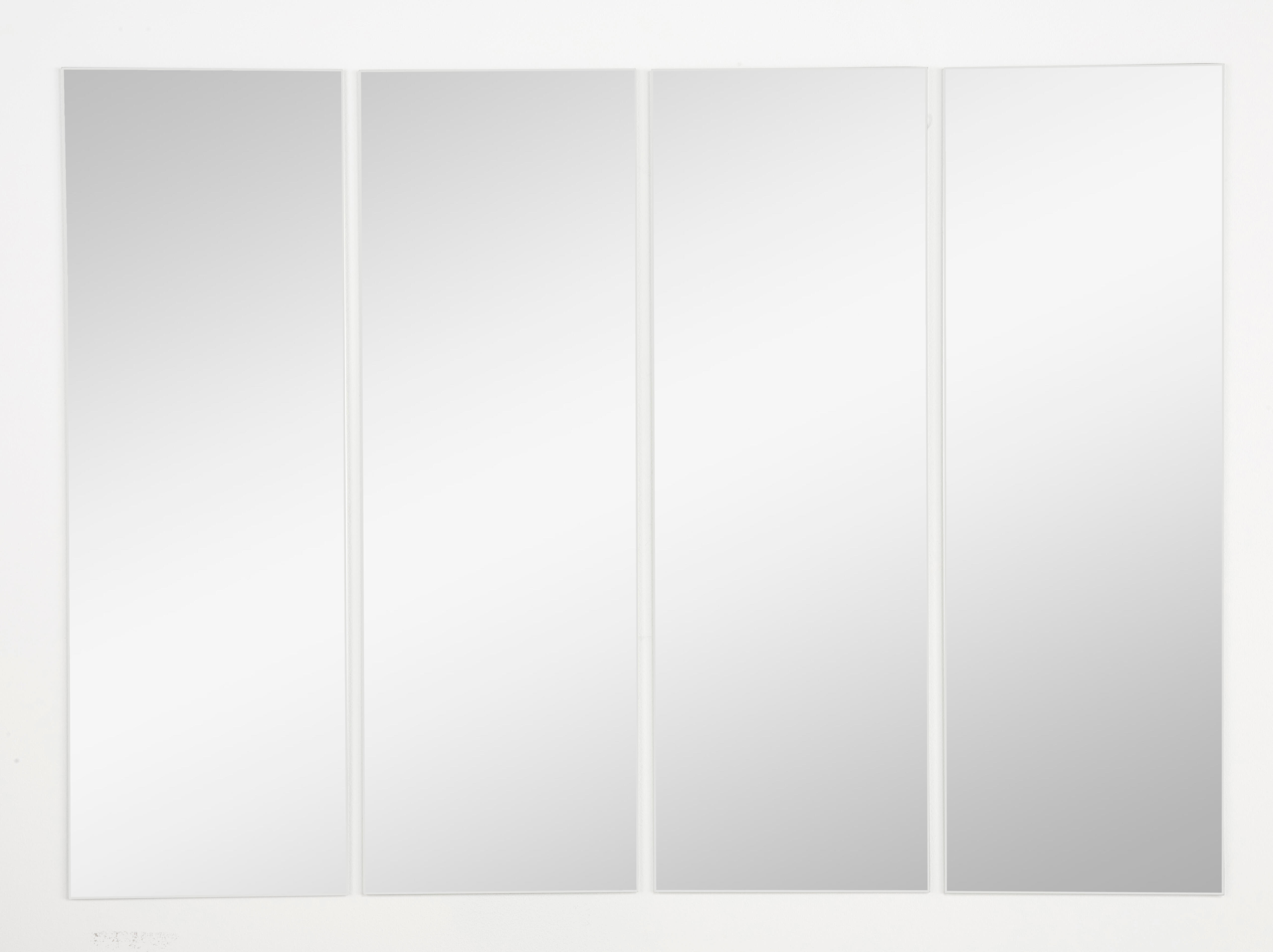 SET 4 MIROIRS RECTANGULAIRES 15x45 CM | Leroy Merlin