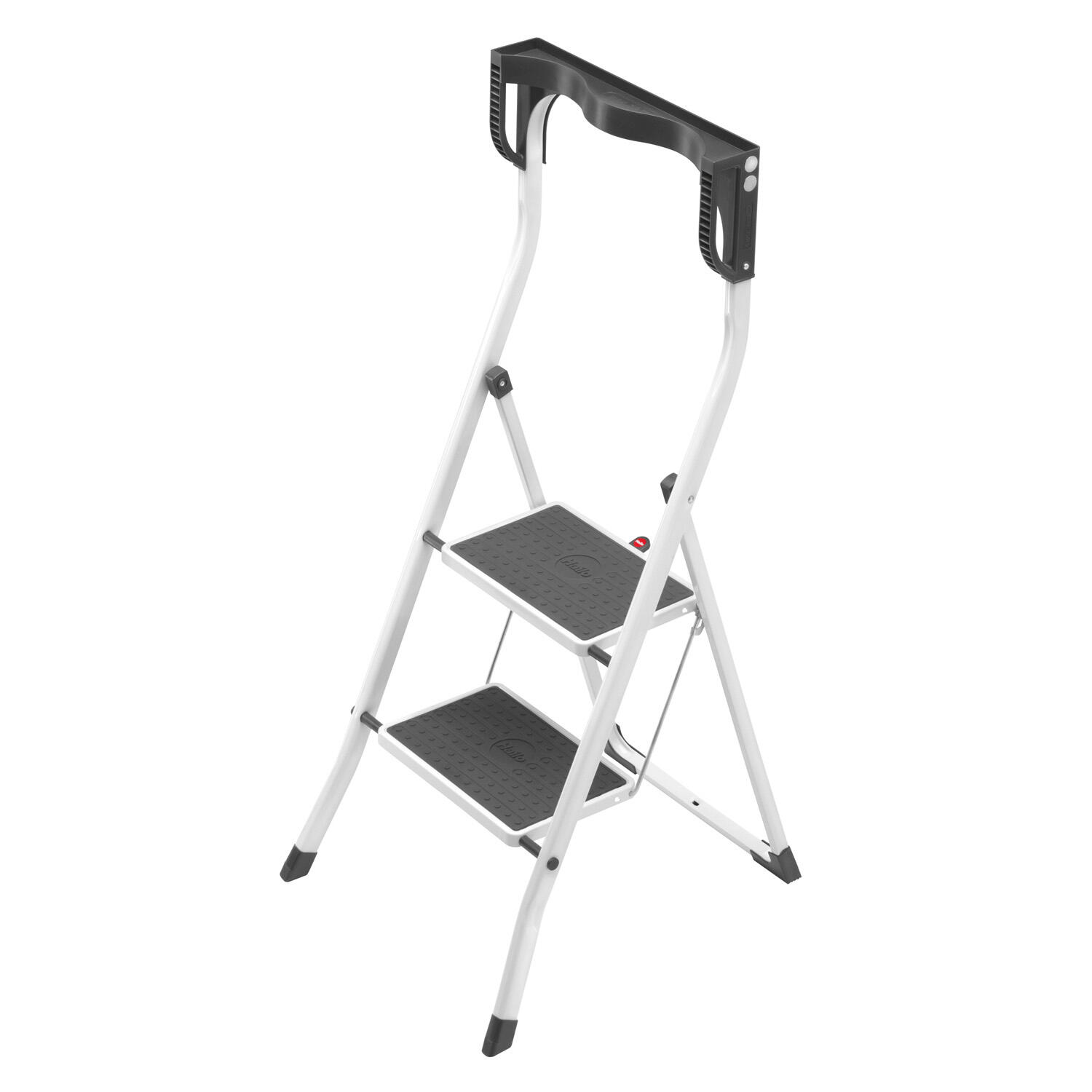 Marchepied pliant HAILO Safety Plus 2 marches larges en acier avec ...