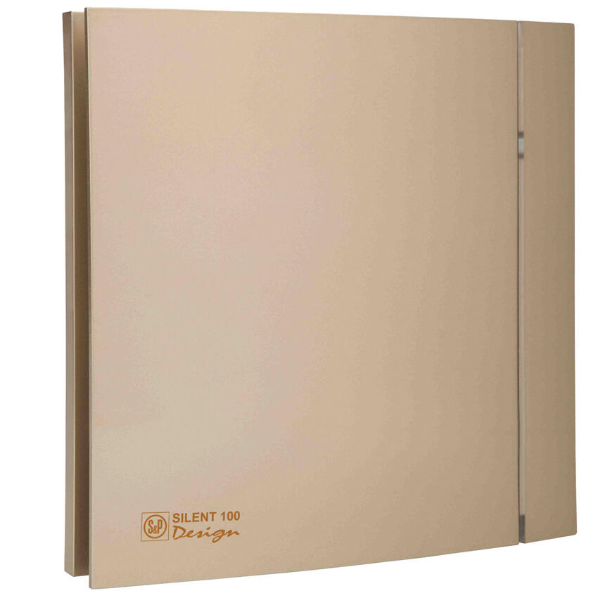 Aérateur intermittent à interrupteur S&P Silent Design beige clair 100 ...
