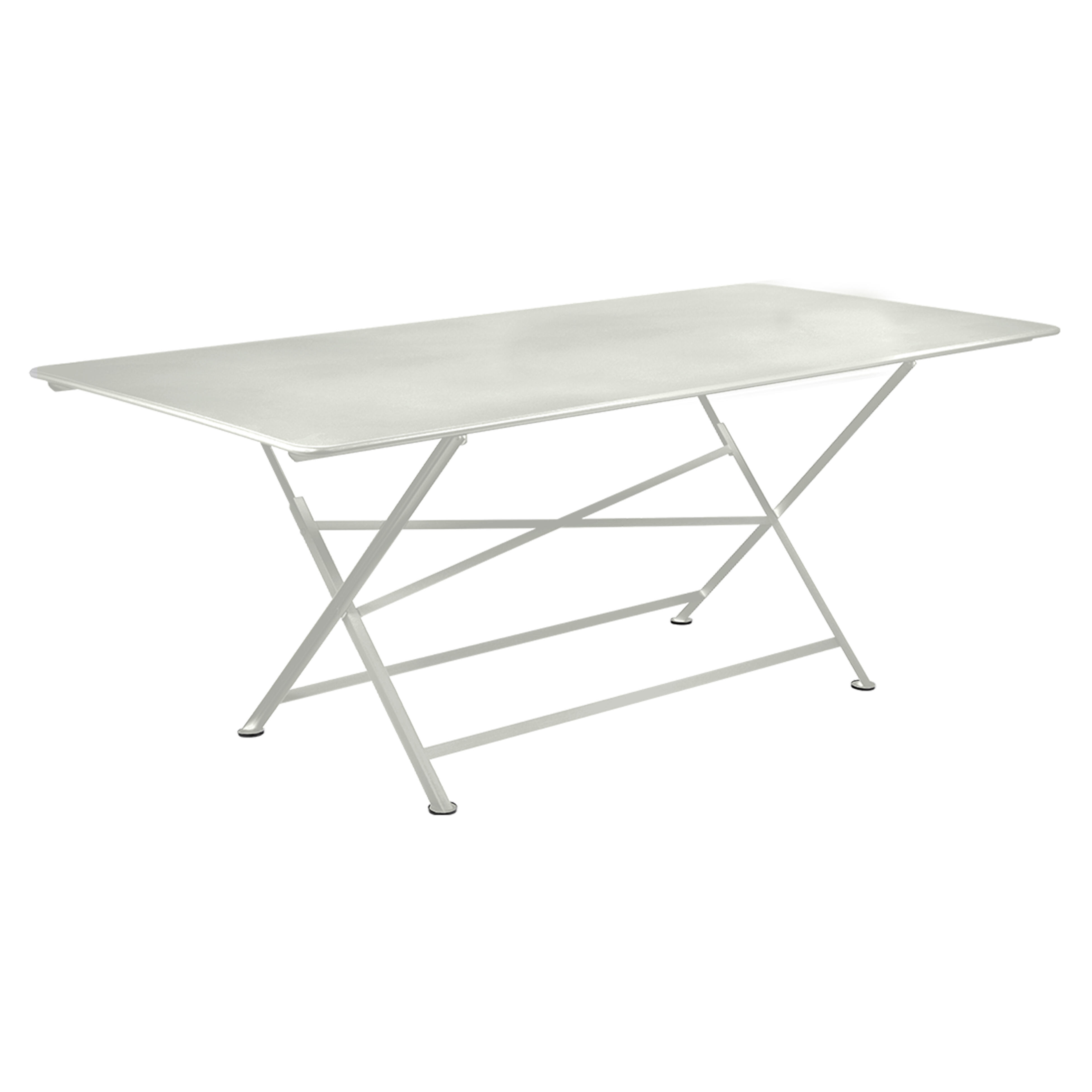 Table FERMOB Cargo rectangulaire gris argile 10 personnes | Leroy Merlin