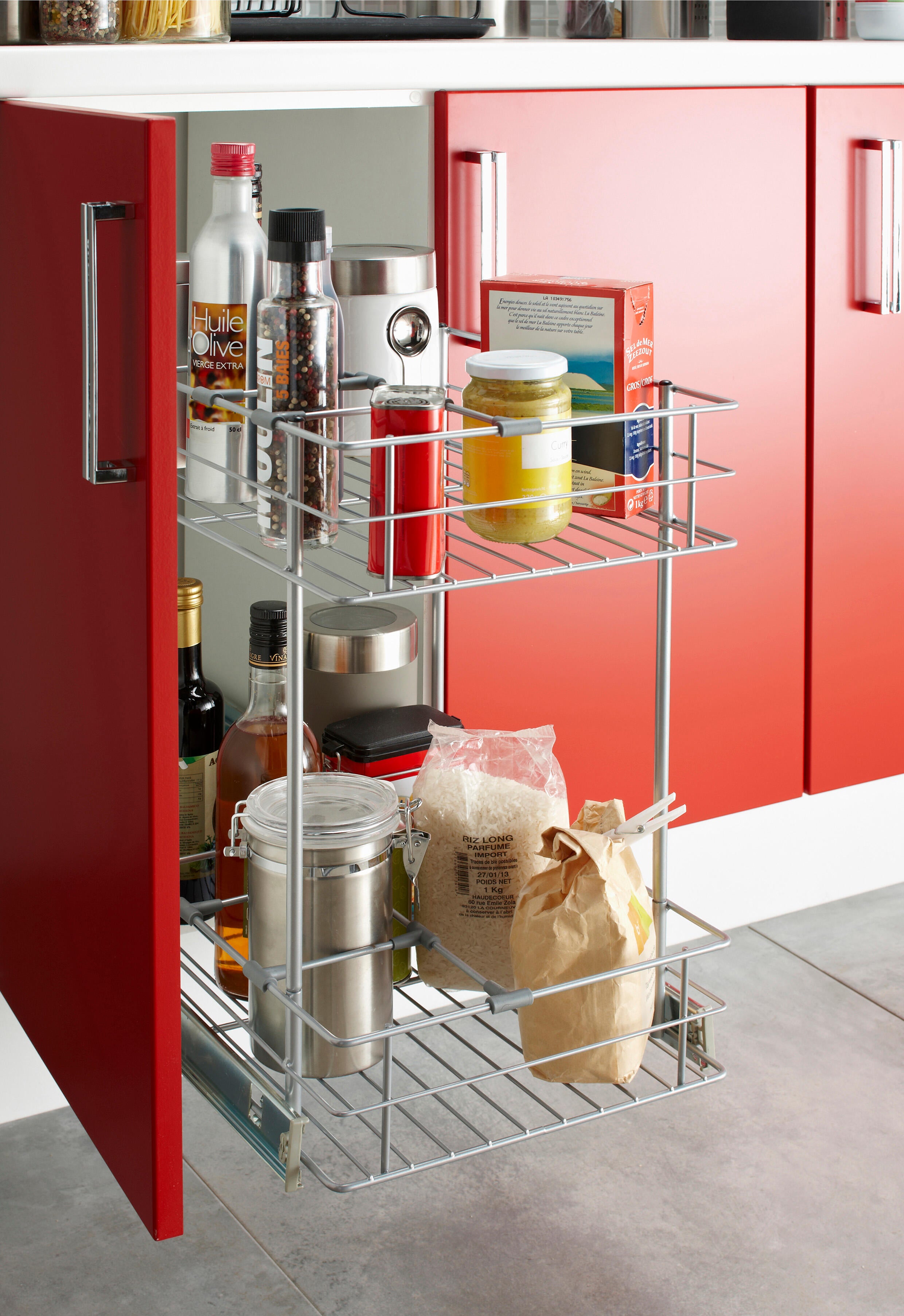 , sous-tablette coulissant pour meuble l.40 cm | Leroy Merlin