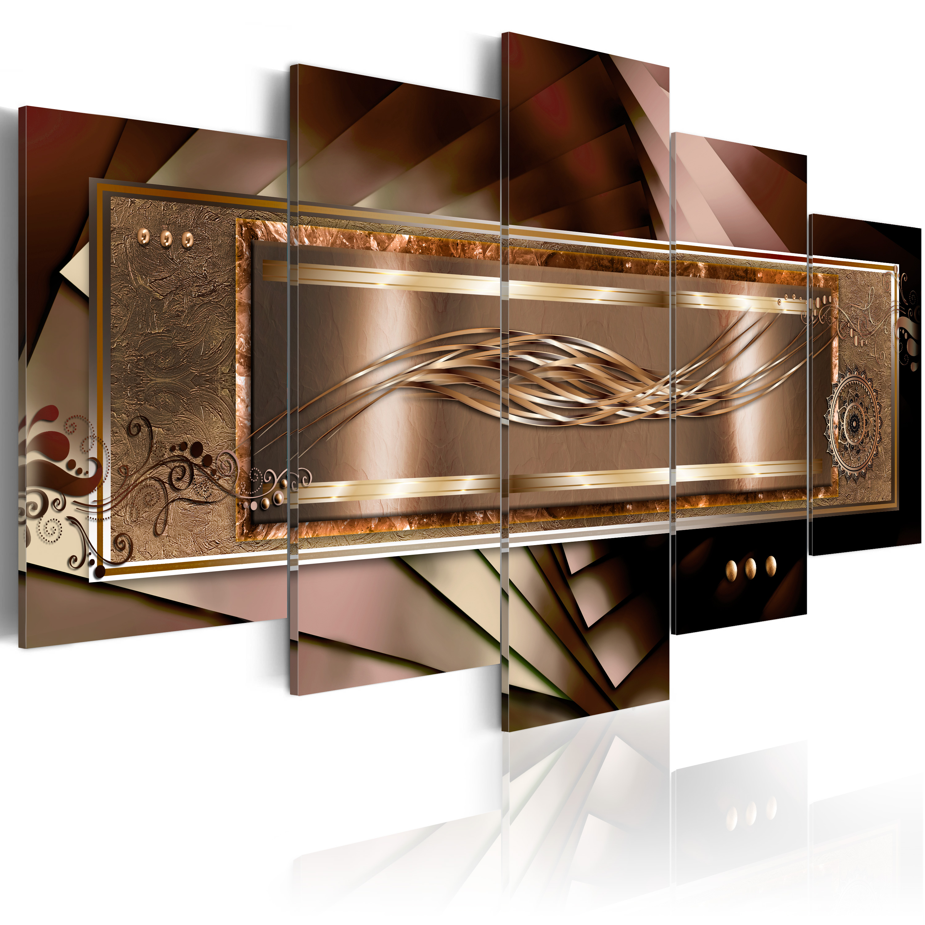 Tableau - Golden gentleness [200x100] | Leroy Merlin