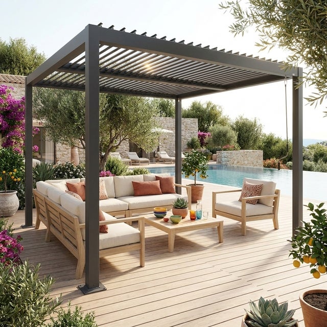 Pergola pour la terrasse et le jardin | Leroy Merlin