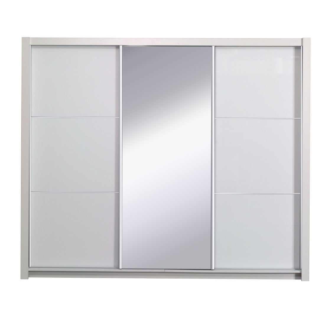 Armoire, garde-robe SENA 208 cm deux portes avec miroir, dressing ...