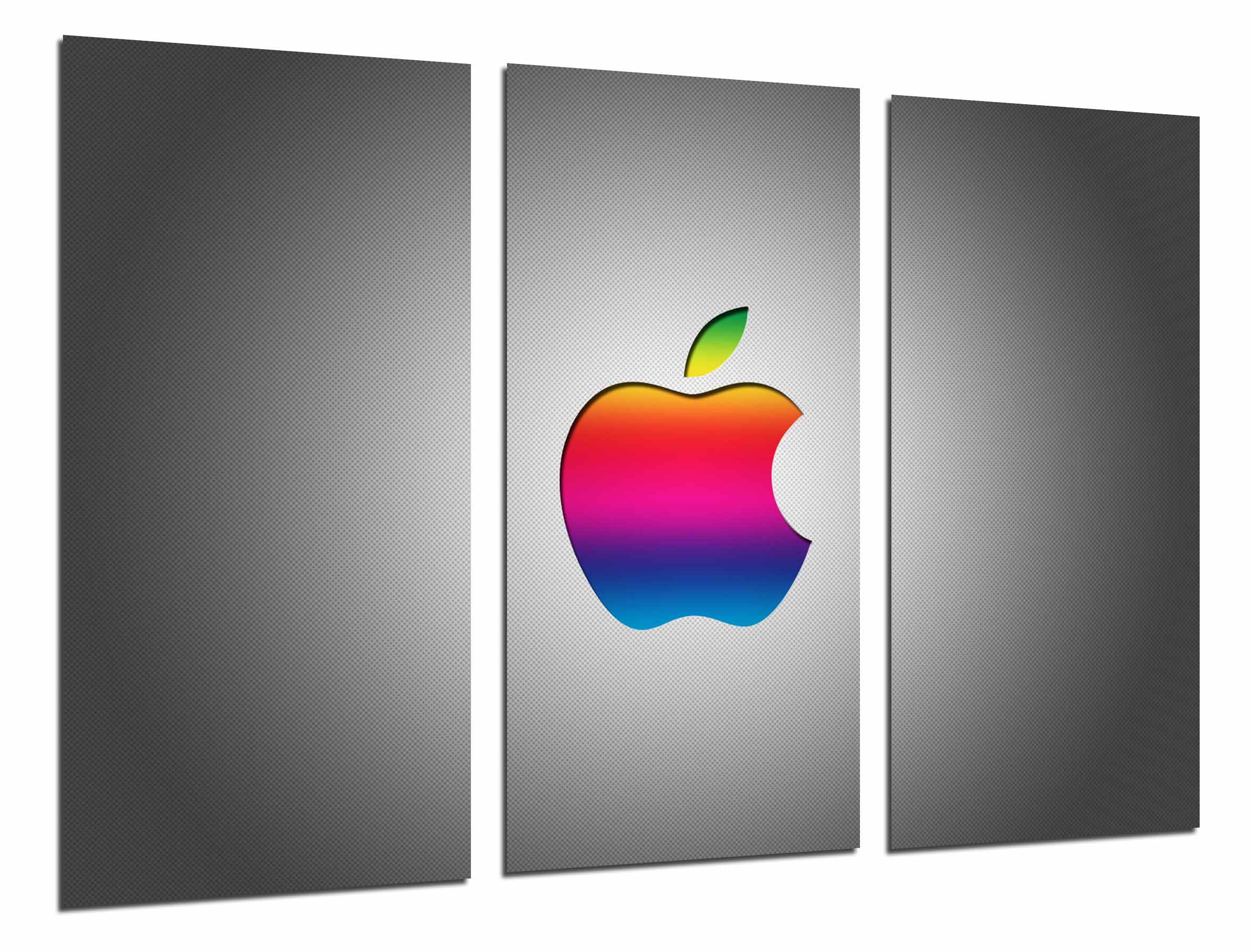 Set de posters Logo Apple de Colores, Tecnologia, Manzana, impresión ...