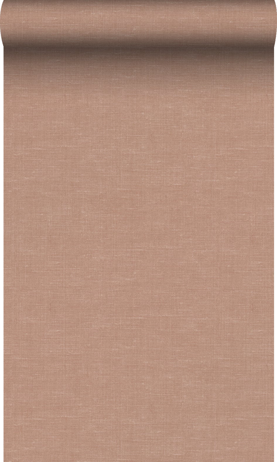 Tapeta lniana tekstura terakota - 53 cm x 10.05 m - ORIGIN - Leroy Merlin