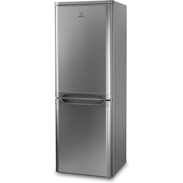 Refrigerateur - Frigo congélateur bas INDESIT NCAA 55 NX - 217L (150+67 ...