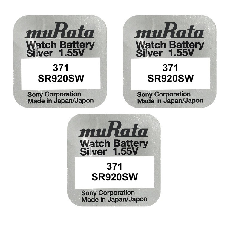 3 Murata-Sony 371 SR920SW Watch 1,55V | Leroy Merlin