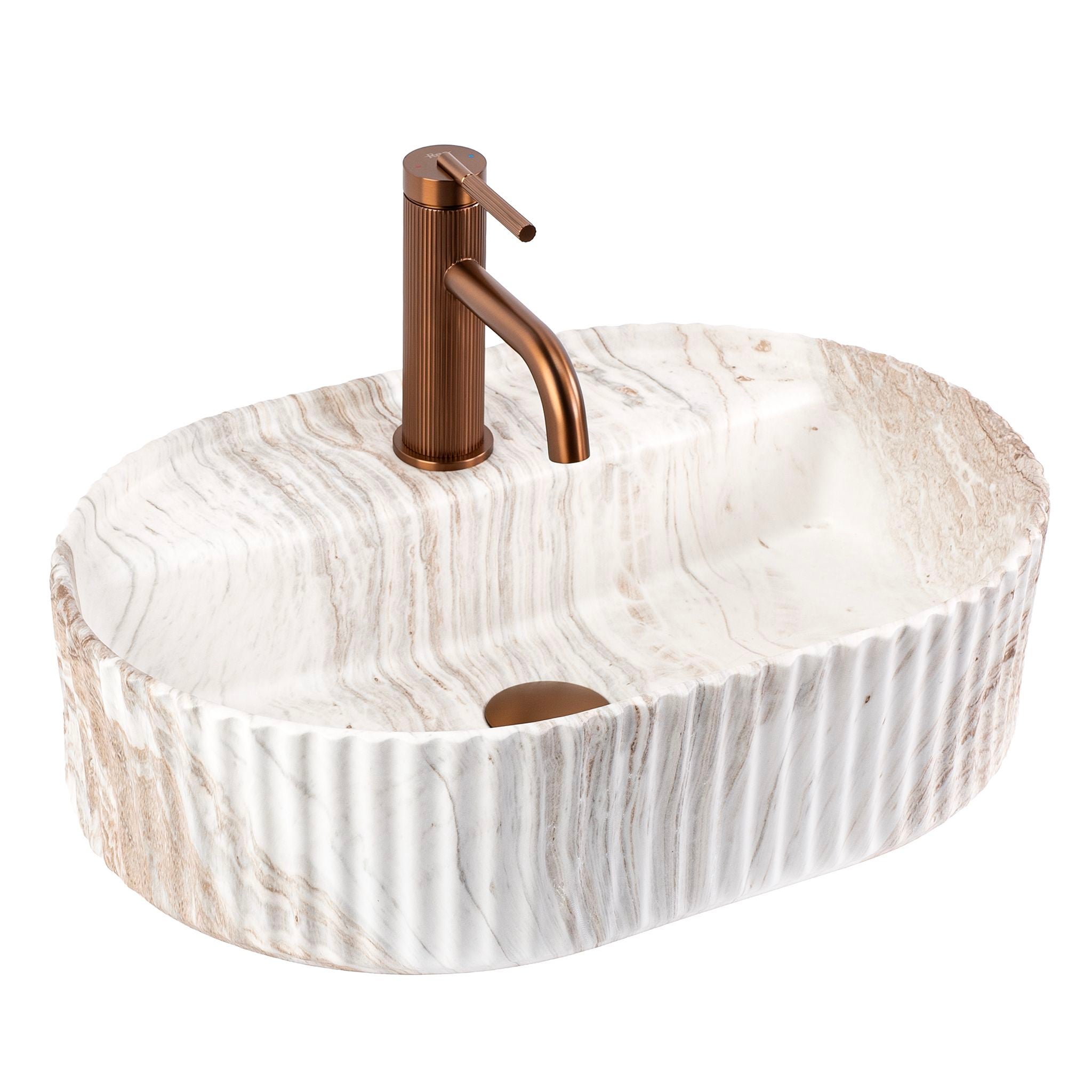 VASQUE À POSER REA MARCELA 50 KALLISTO BEIGE | Leroy Merlin
