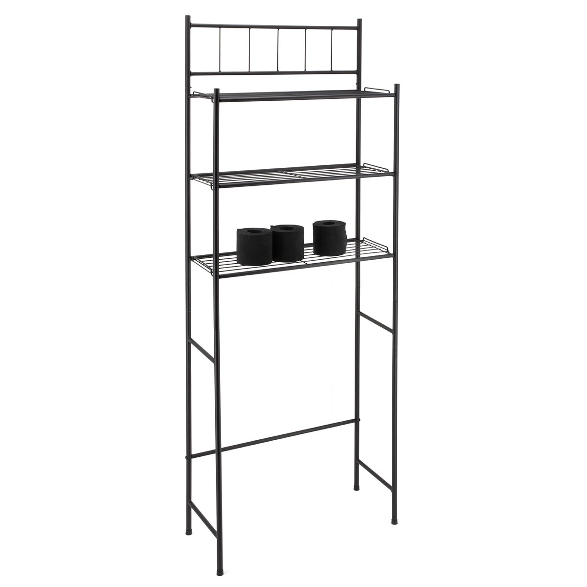 Desserte pour wc store noir 58.5x24.5x165 | Leroy Merlin