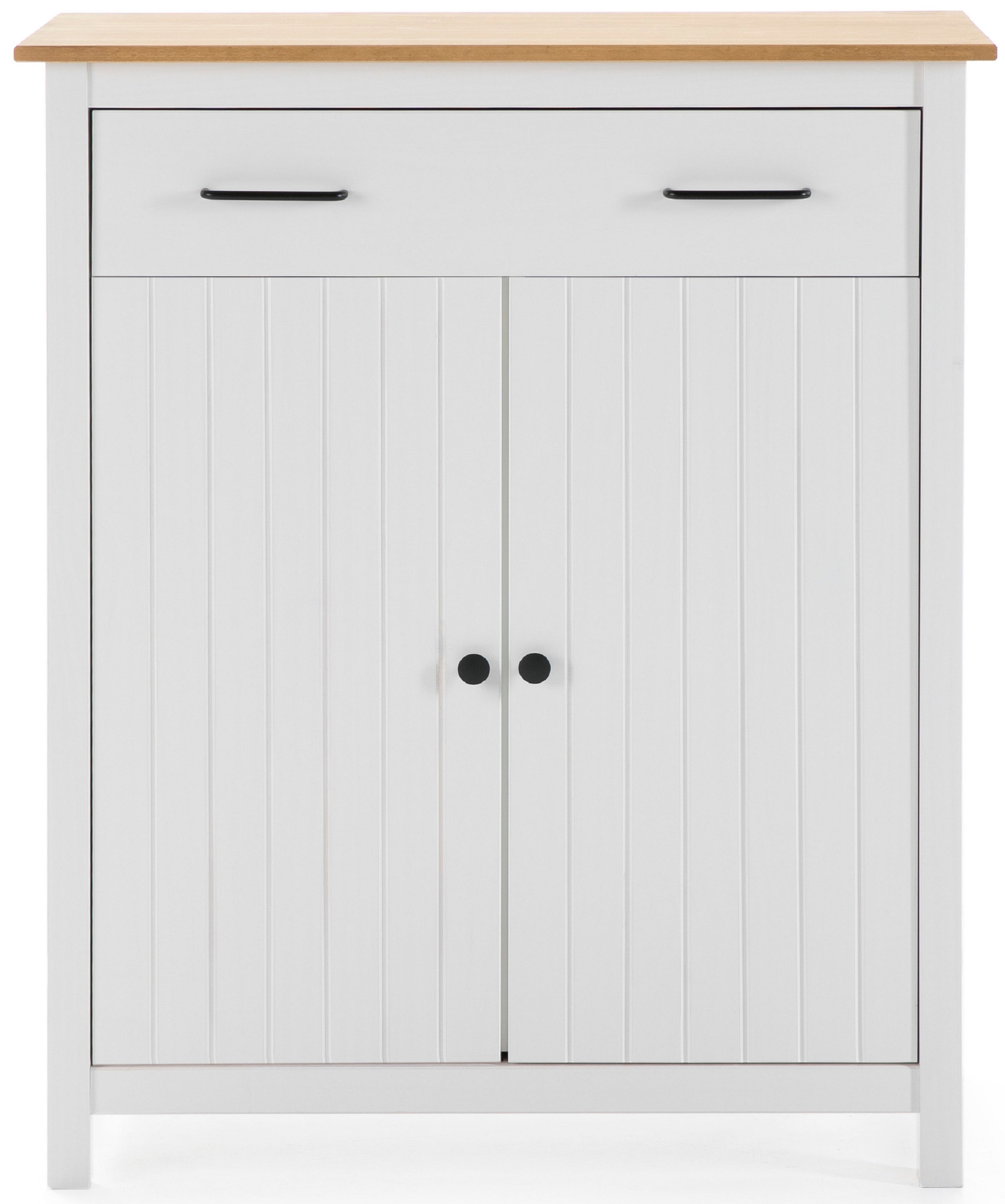 Meuble de rangement , meuble d'appoint en pin massif décor ciré chêne ...