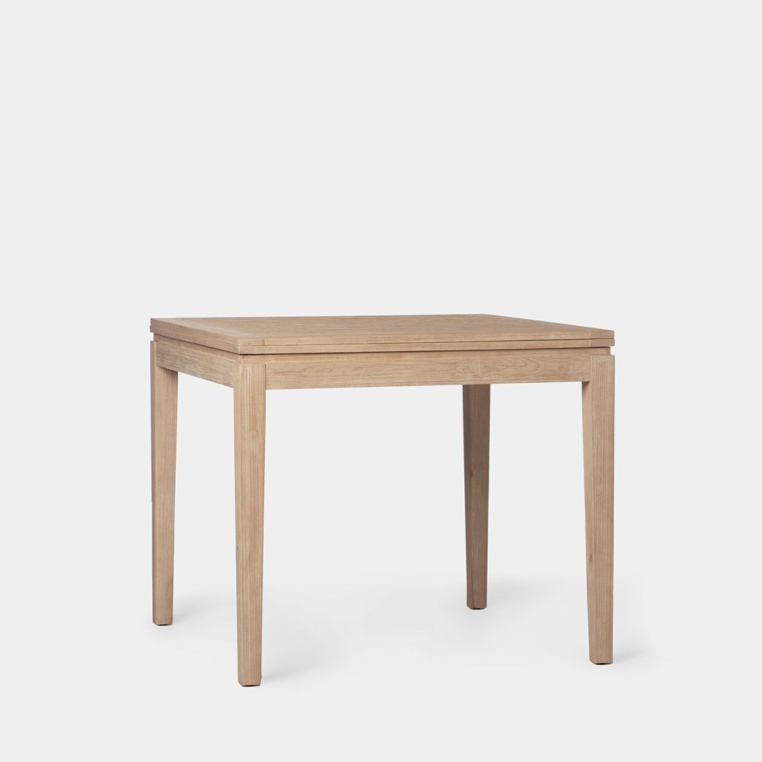 Mesa extensible de Madera Natural 90x78 cm | Leroy Merlin