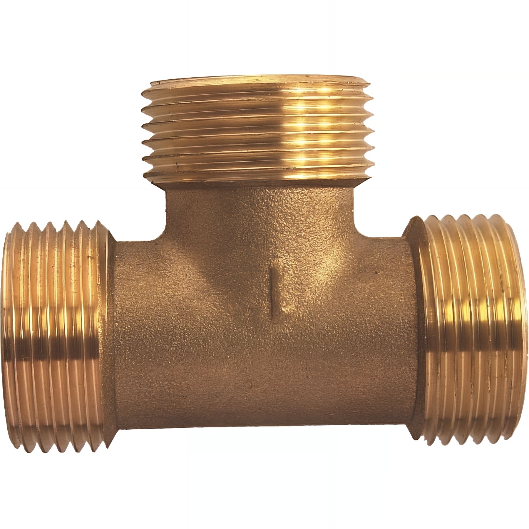 PACK de 10 Tés plomberie laiton plomberie male a visser egaux diamètre ...