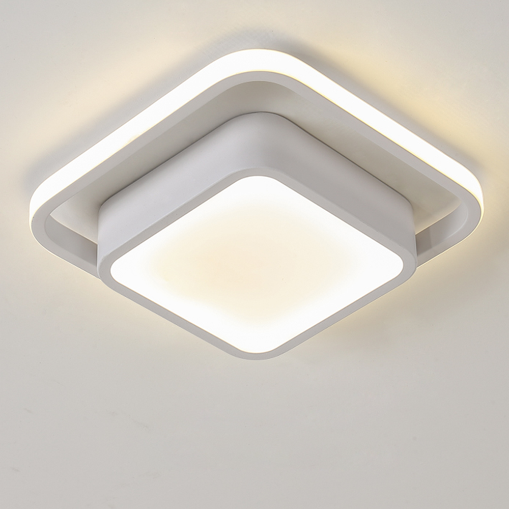 Lampara Techo Con Estilo Moderno, Aplique Pared Nórdica Led Blanco ...