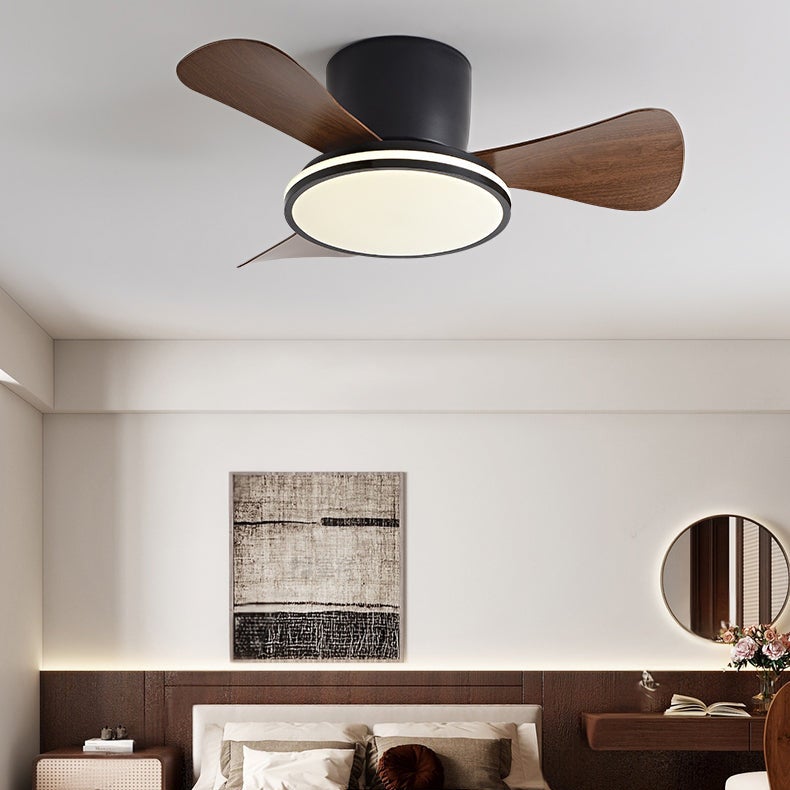 Ventilador de techo de 71 cm con luz e interruptor de pared, 3 ...