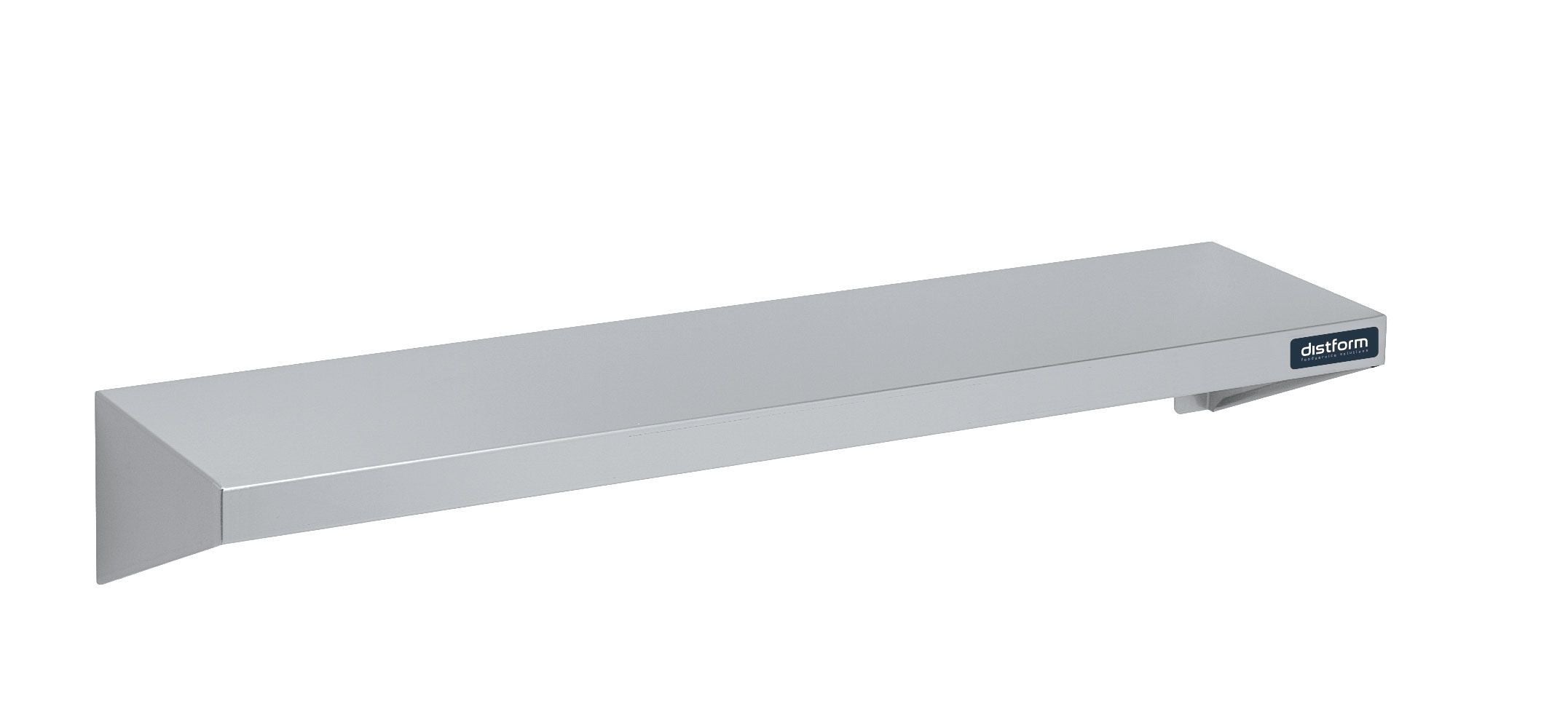 Étagère Murale avec Consoles P.250mm - Distform - l140- L0- P0- h15 ...