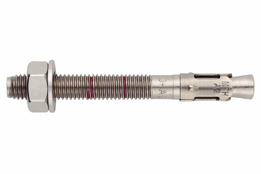 Goujon d'ancrage mâle charges lourdes pour béton non fissuré - Tige inox A2 - Bague inoxA2 M16 x ...