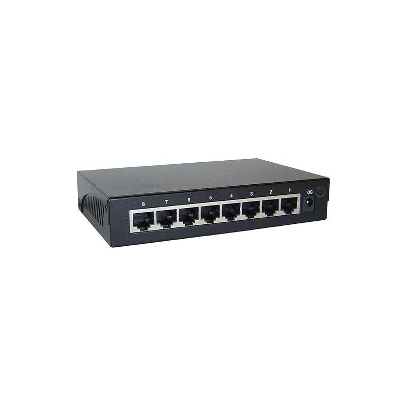 Switch 8 ports RJ45 - 1Gbit | Bricoman