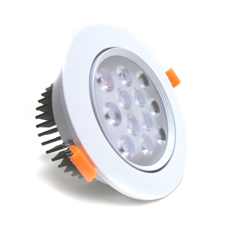 Spot LED Rond Encastrable Orientable 12W 80° - Blanc Neutre 4000K ...