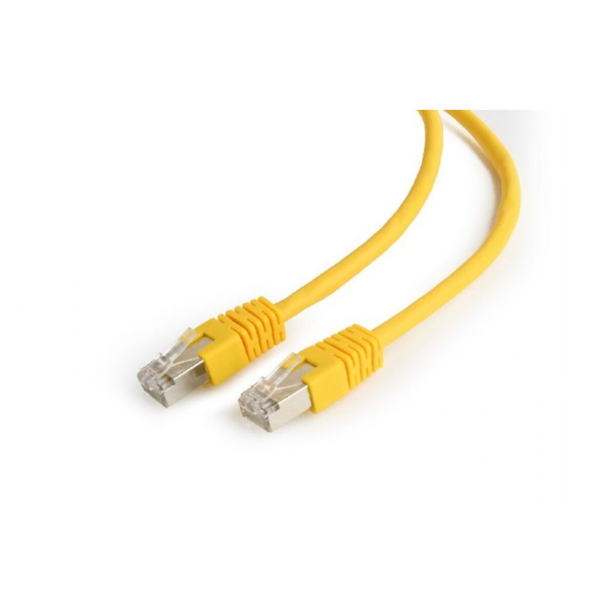Cable de Red Rígido UTP Categoría 6 GEMBIRD PP6-1M/Y Amarillo 1 m ...