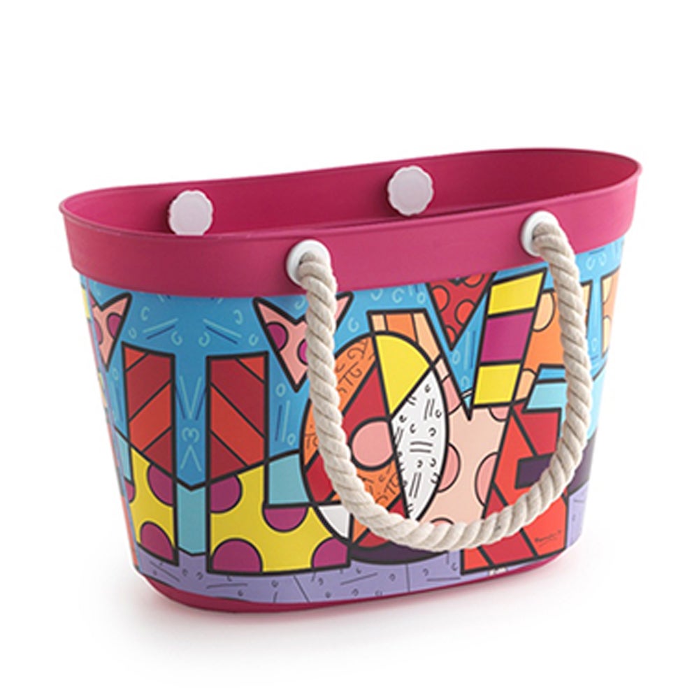 Life story shopping bag love britto | Leroy Merlin
