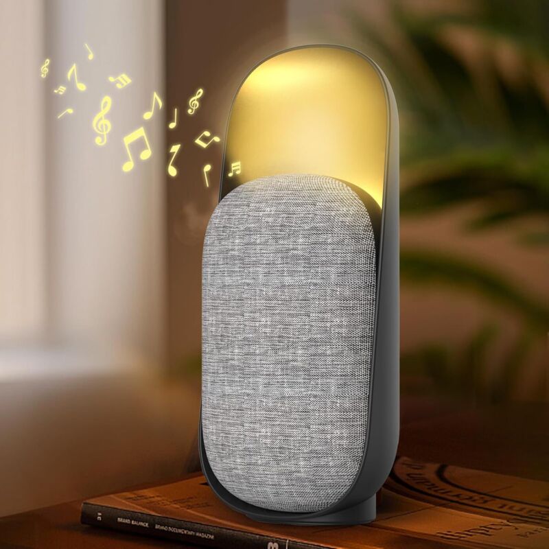 Veilleuse 3 en 1 + Haut-parleur Bluetooth + Machine à bruit blanc ...