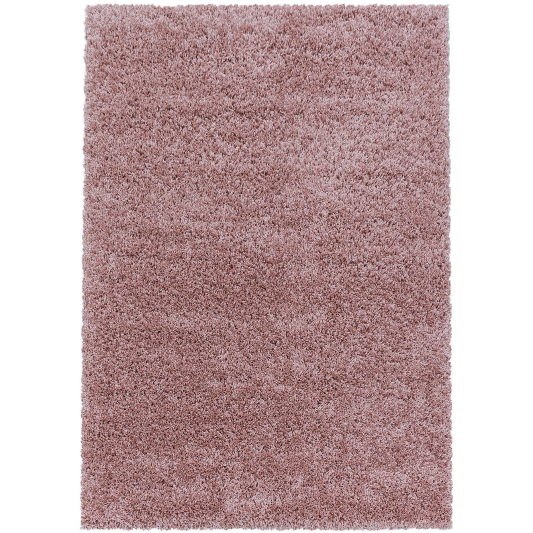 DOUX - Tapis à poils longs doux - Rose 240 x 340 cm | Leroy Merlin