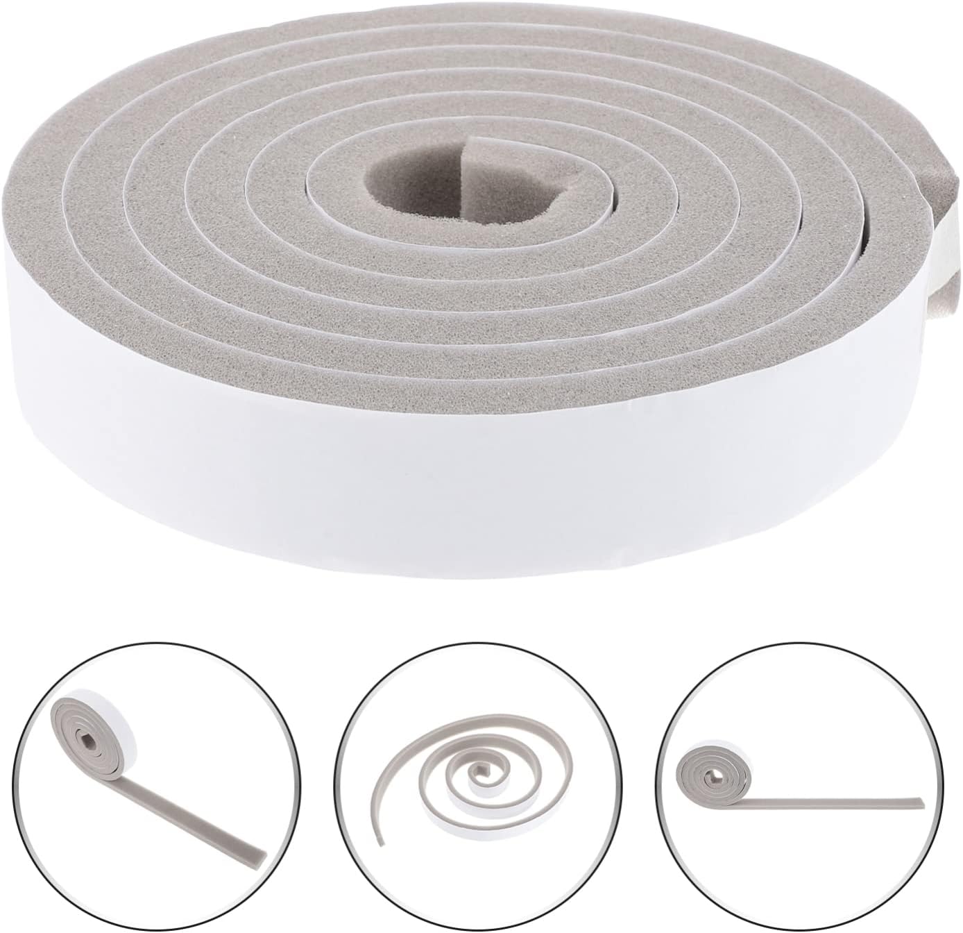 SIENTICE 1 rouleau de ruban mousse insonorisé, joint de porte, mastic d ...