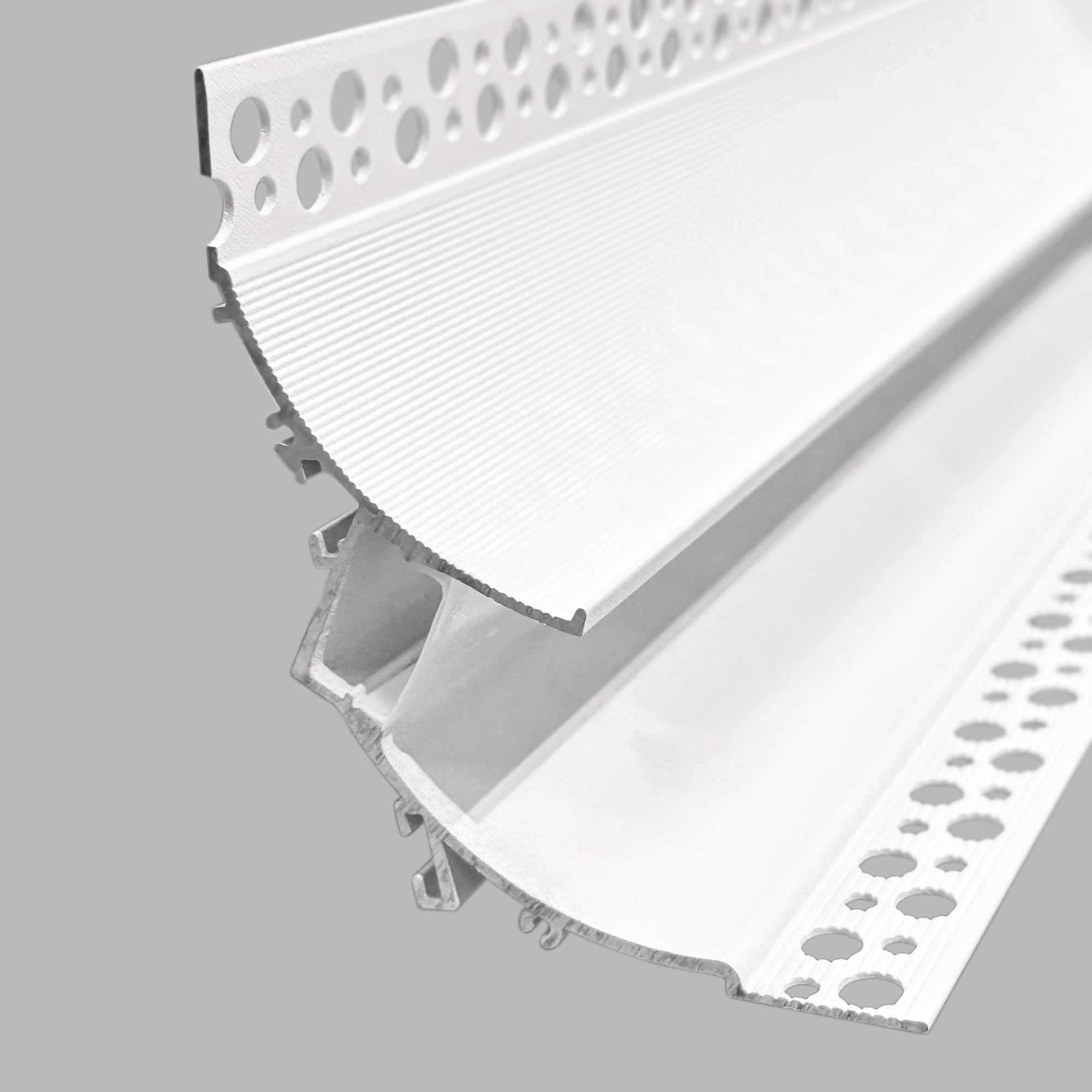 Profilé pour ruban LED - encastré / sans rebord pour angle - Effet ...