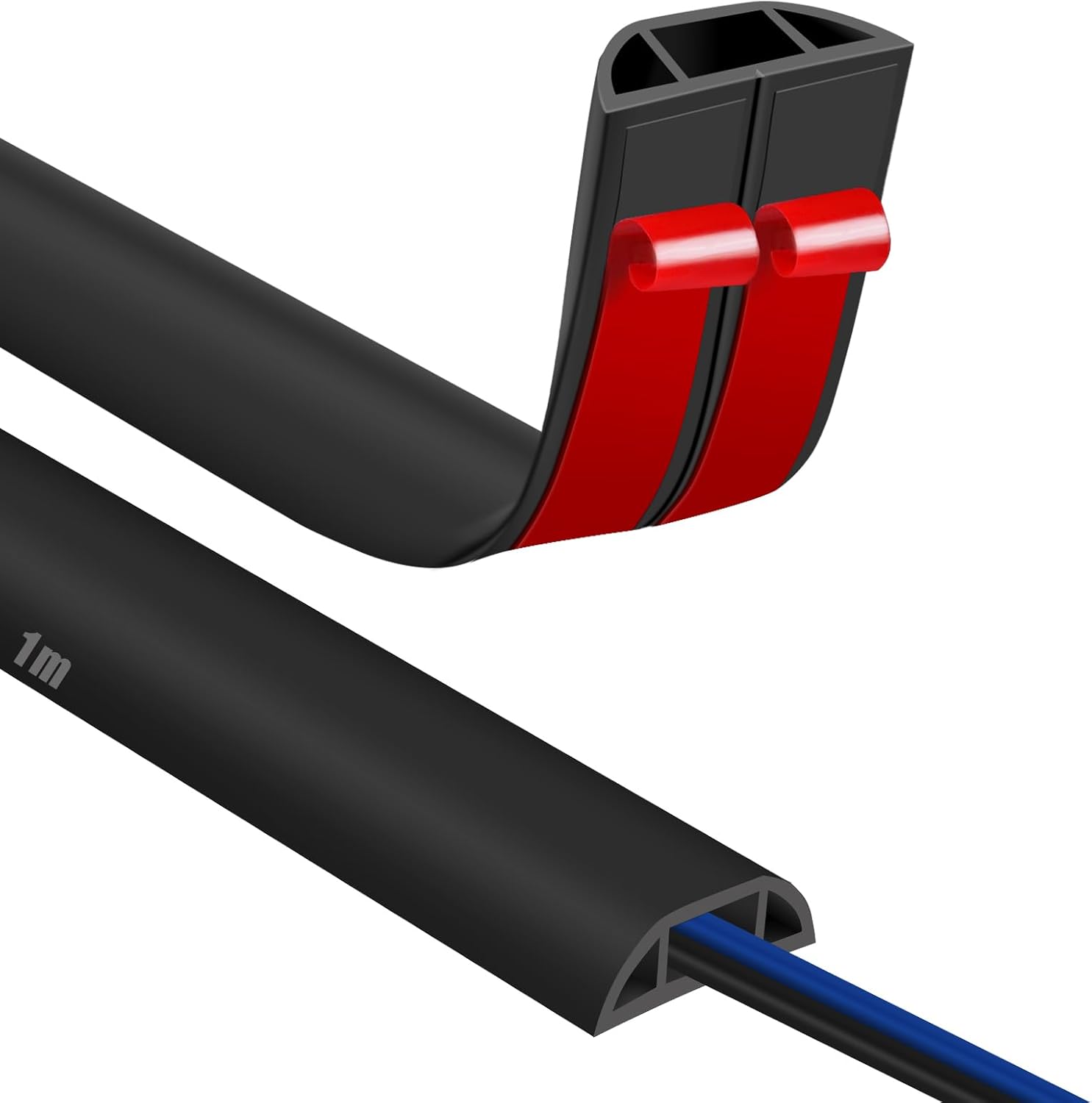 Passe Cable Sol Cache Fil Électrique Sol Auto-Adhésif 1M x 50mm Petit ...