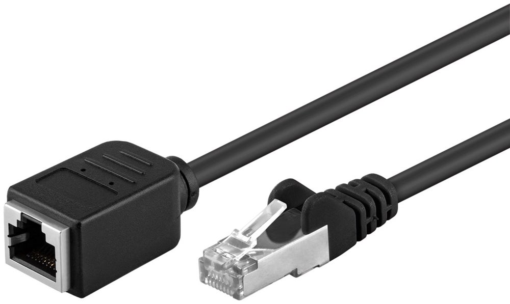 Rallonge ethernet cat 5e blindé 1.50 m CONECTICPLUS | Leroy Merlin