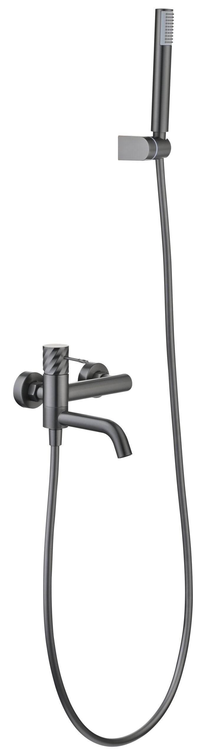 Kit bain-douche monocommande Bless canon de fusil, laiton et zamak ...
