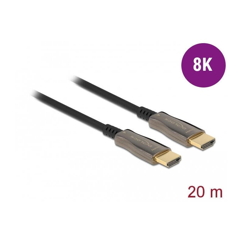 Delock c ble HDMI optique actif 8k 60 Hz 20 m | Leroy Merlin