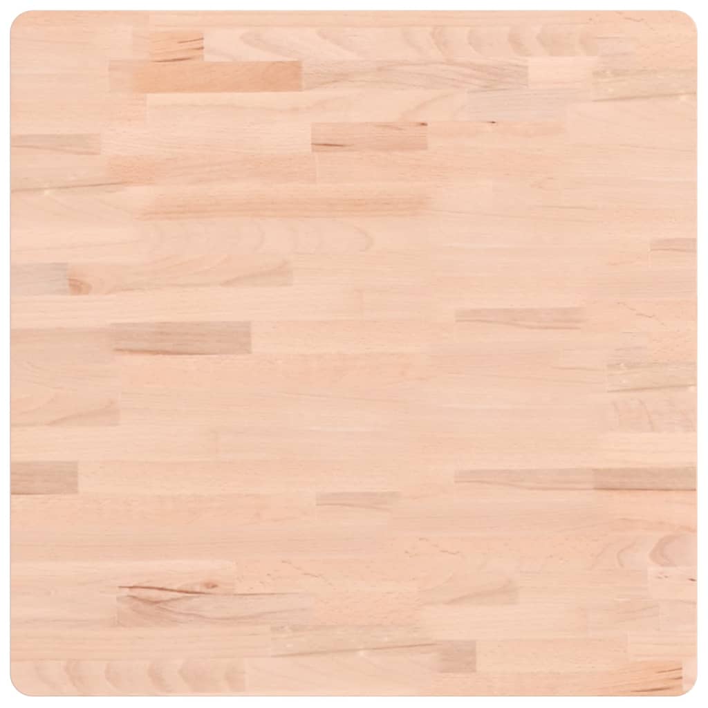 Tablero de mesa cuadrado de madera maciza de haya 60x60x1,5 cm | Leroy ...