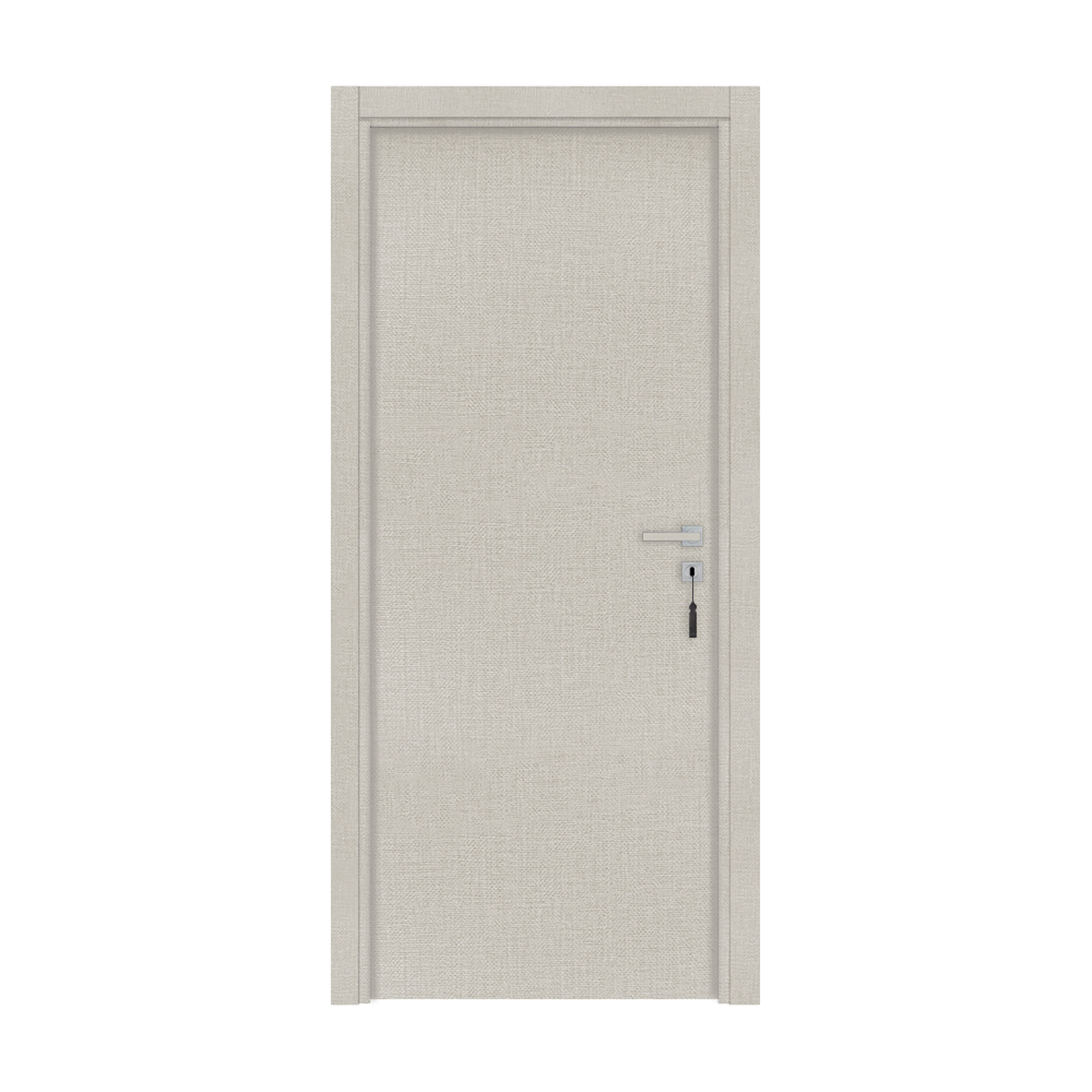 Bloc-porte pose fin de chantier collection Premium Miro, H.204 x l.93 ...