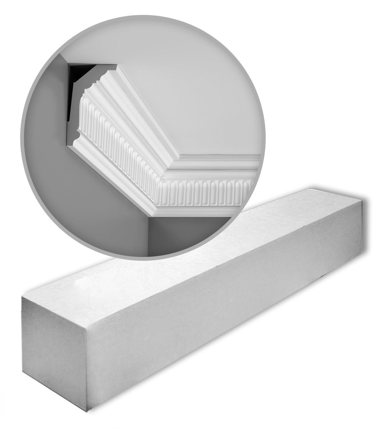 1 Scatola 10 unità cornici profili Orac Decor C304 LUXXUS | Leroy Merlin