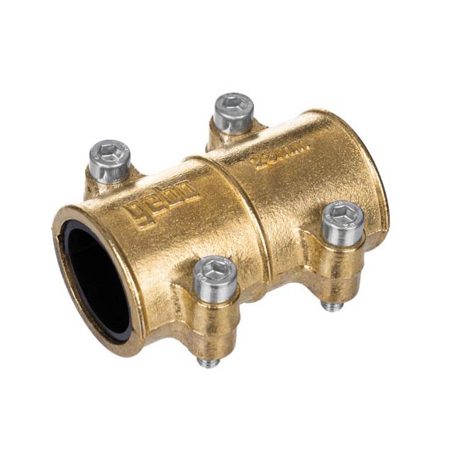 22mm Tubo Rame Riparazione Perdite Morsetto Raccordi Antiperdita ...