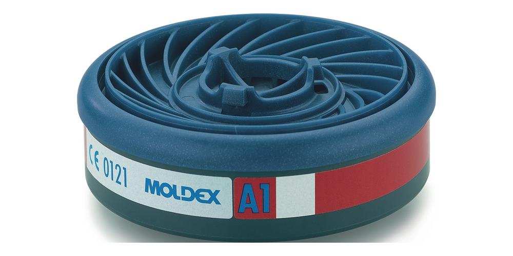 MOLDEX Filtre à gaz 910001 EN 14387:2004 + A1:2008 A1 adapté à 4000 ...