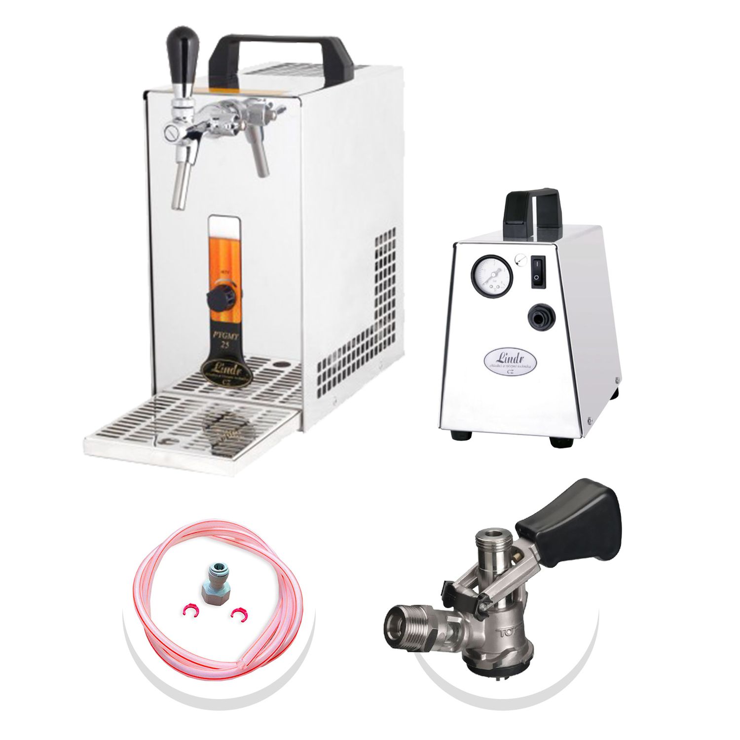 Ensemble complet - Tireuse a biere - PYGMY 25 machine a biere, pompe a ...