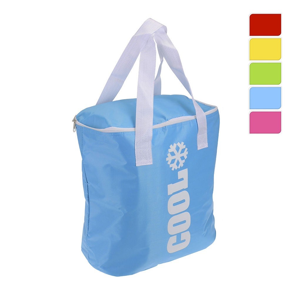 NEVERA TIPO BOLSA ISOTERMICA 24L. 38x21x37cm COLORES SURTIDOS. COOL ...