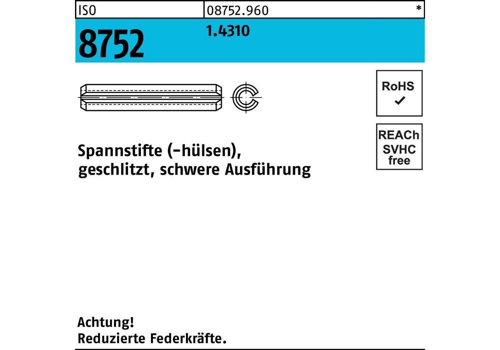 ISO 8752/DIN 1481 geschlitzt | Leroy Merlin