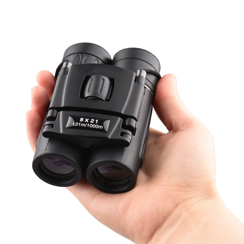 Lightweight Mini Binoculars Foldable Pocket Binoculars for Adults Kids ...